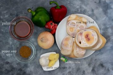 Peppered cow leg (Bokoto) - My Active Kitchen