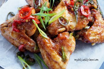 My Nigerian-Style Chicken Wings - My Active Kitchen