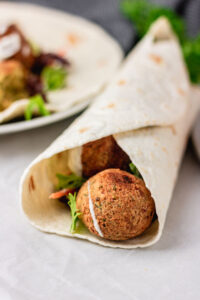 Spicy Falafel Wrap Recipe - My Active Kitchen