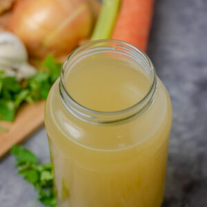 Quick Chicken Stock Recipe - My Active Kitchen